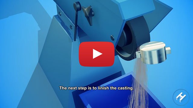 The sand casting finishing process - a short animation - Haworth Castings